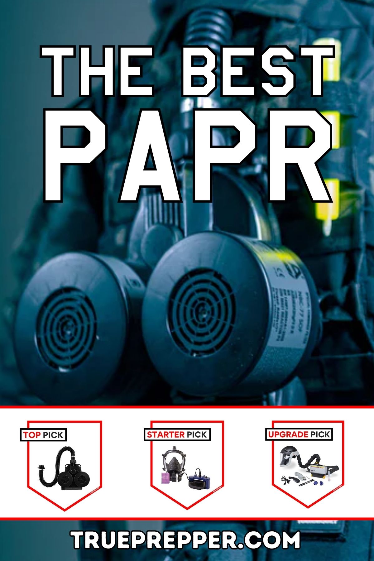 Best PAPR | Powered Air Purifying Respirator | TruePrepper