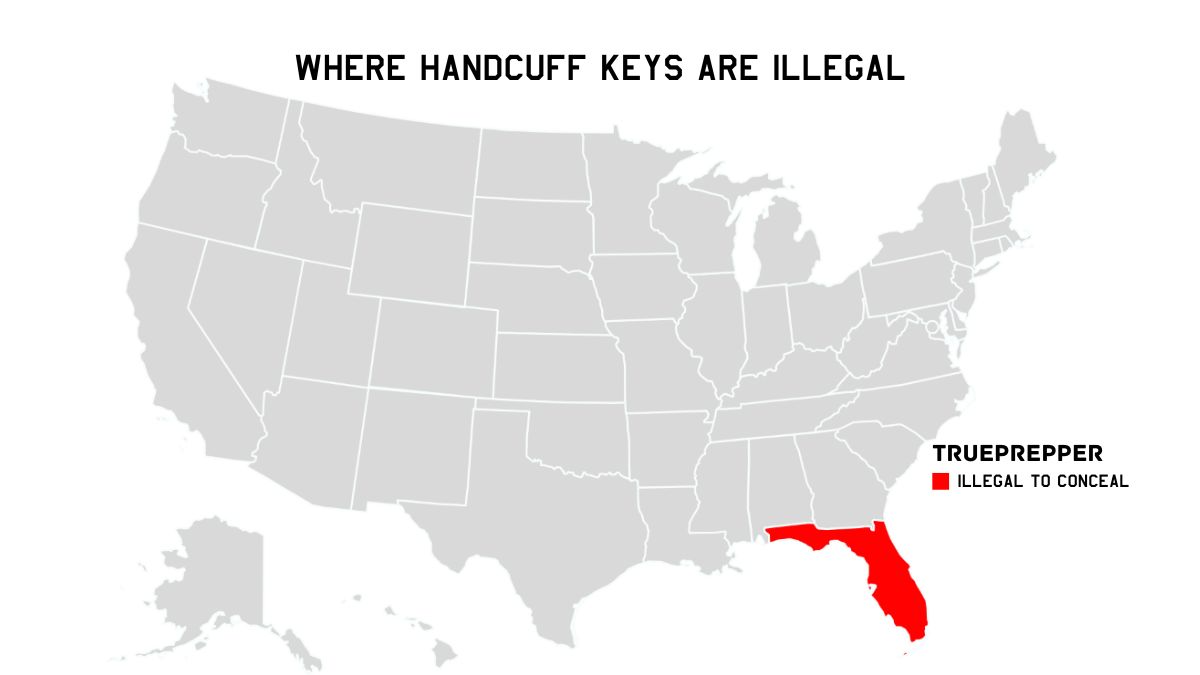 Best Handcuff Key for Escape and Survival | TruePrepper