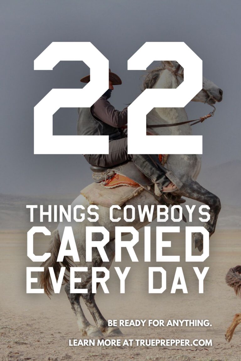 Cowboy EDC | 22 Things Cowboys Carried Every Day | TruePrepper