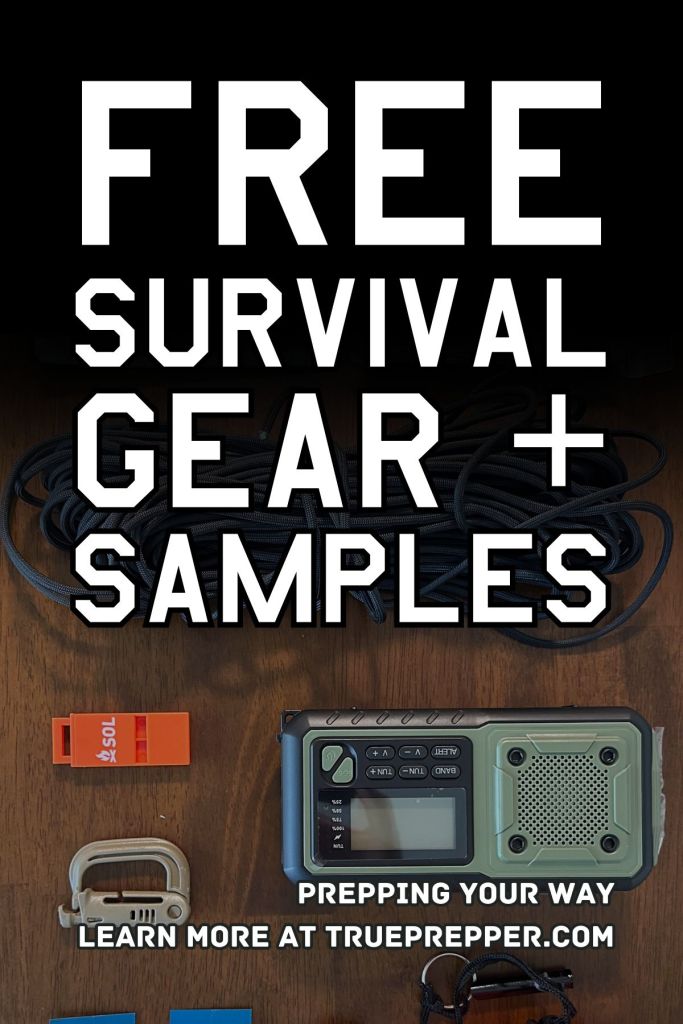 Free Survival Gear and Prepper Samples | TruePrepper