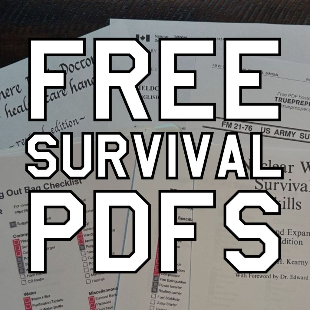 Free Survival PDFs, Manuals, & Downloads | TruePrepper
