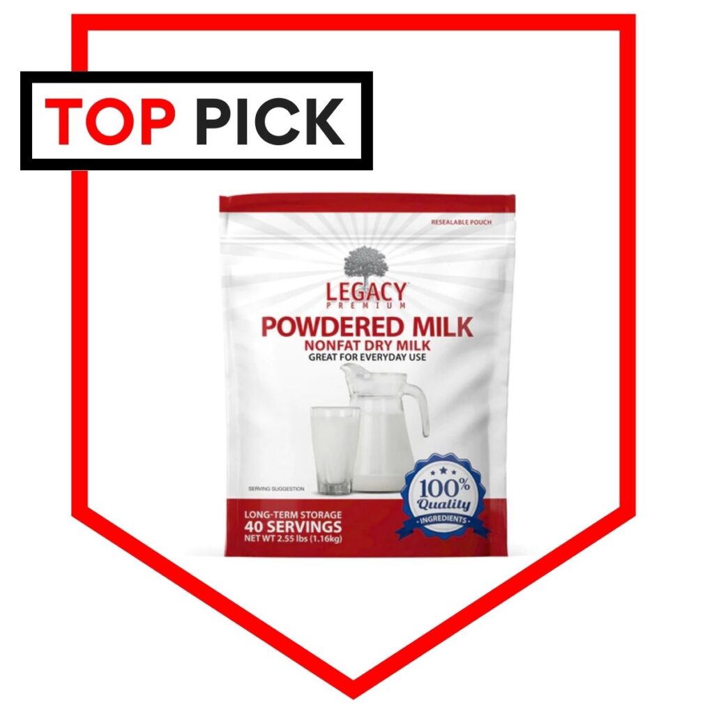 Best Powdered Milk for Long-Term Food Storage | TruePrepper