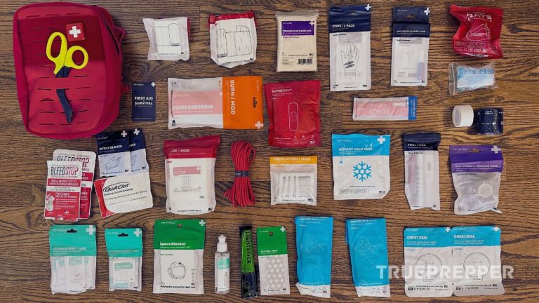 Survival First Aid Kit List | 28 Essentials | TruePrepper