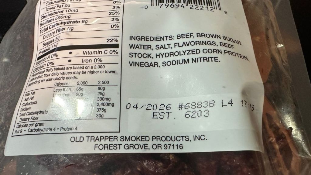Best Beef Jerky for Survival Kits | TruePrepper