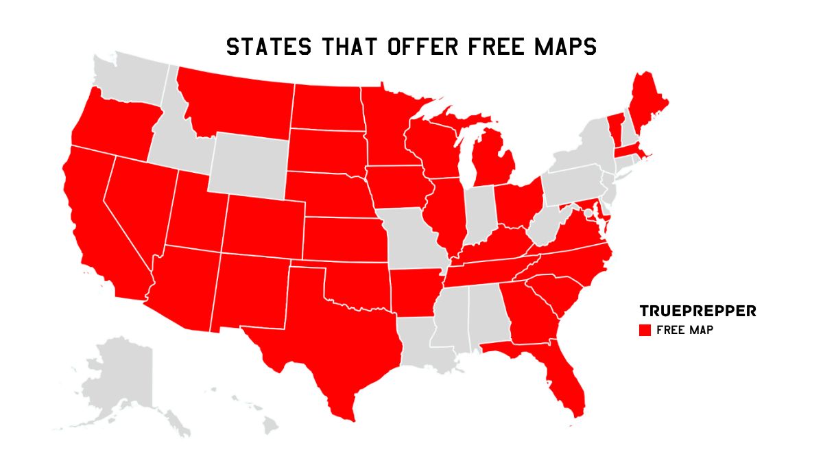 How to Get Free Maps for Survival Kits | TruePrepper