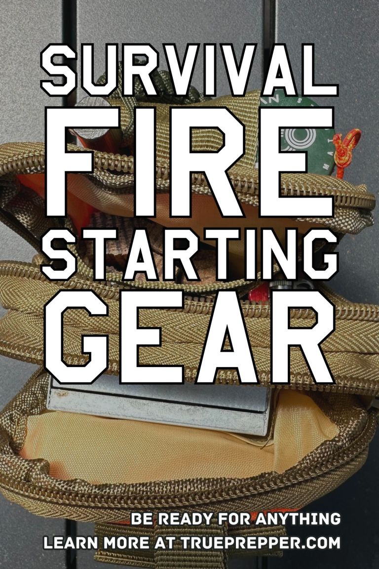 Survival Fire Starting Gear | TruePrepper