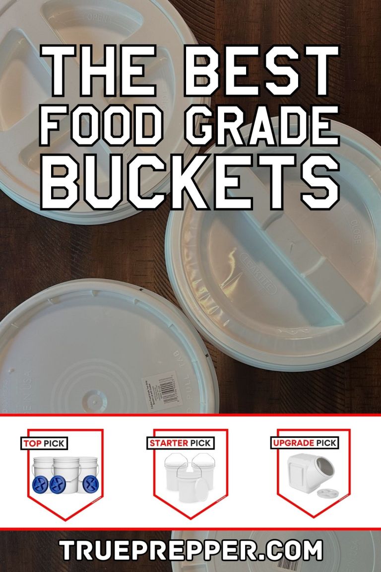 Best Food Grade Buckets and Alternatives | TruePrepper
