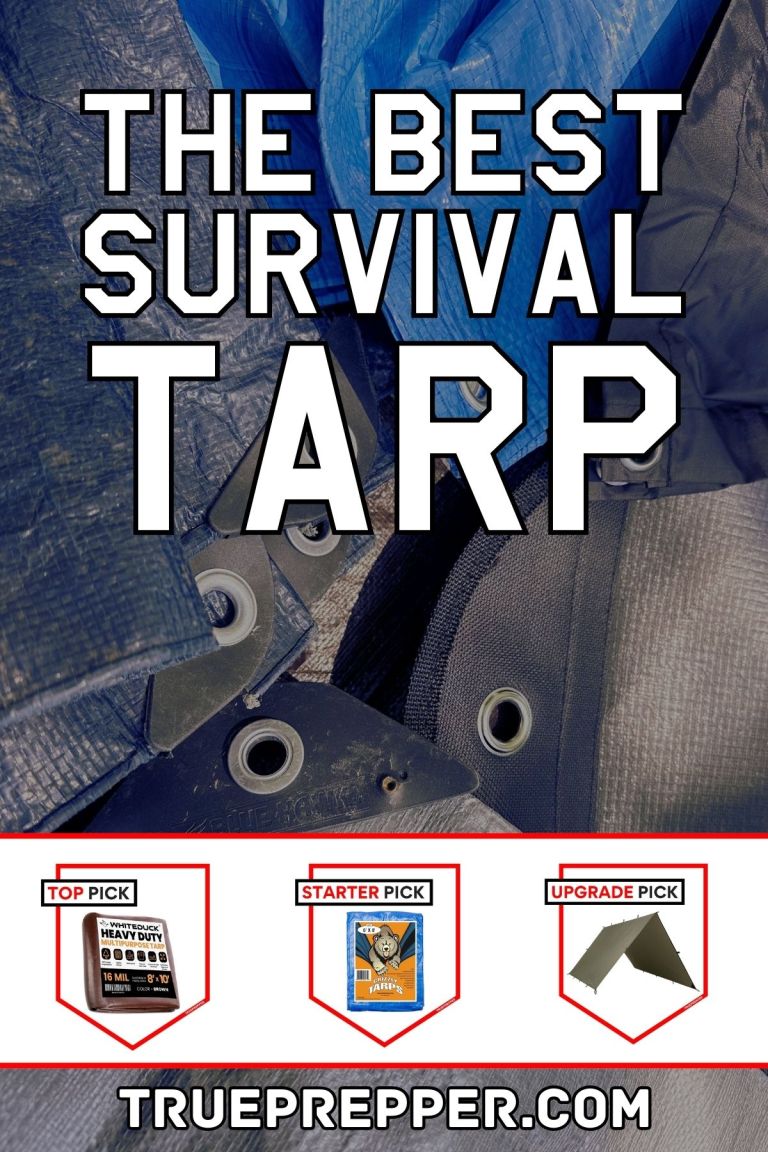 Best Survival Tarp for Prepping and Emergencies | TruePrepper