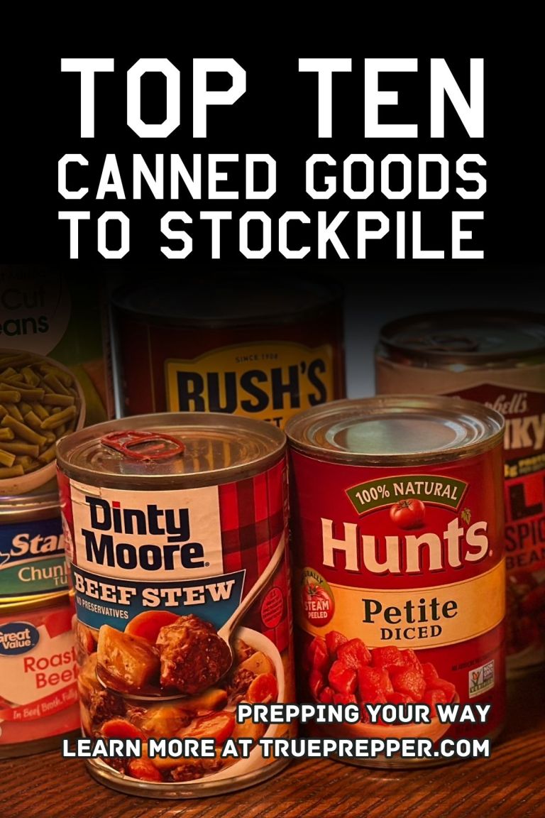The 10 Best Canned Foods to Stockpile for Survival | TruePrepper