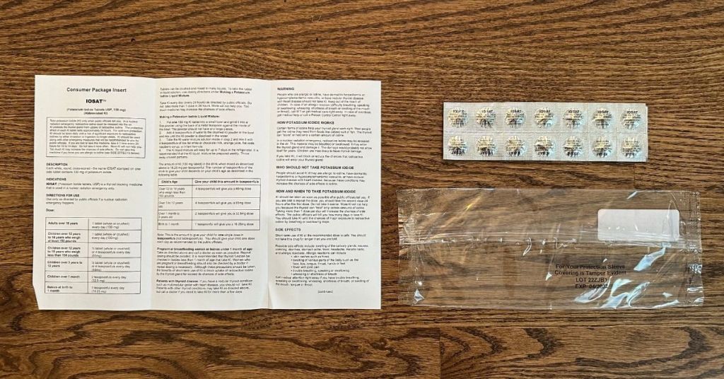 Best Iodine Tablets for Radiation Emergencies | TruePrepper