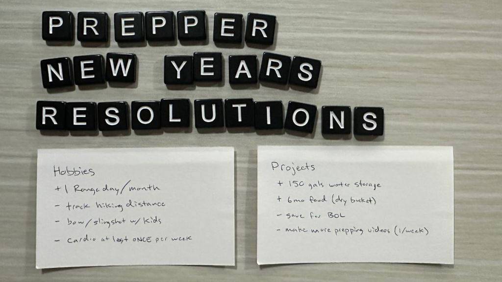 10 Impactful Prepper Resolutions for the New Year | TruePrepper