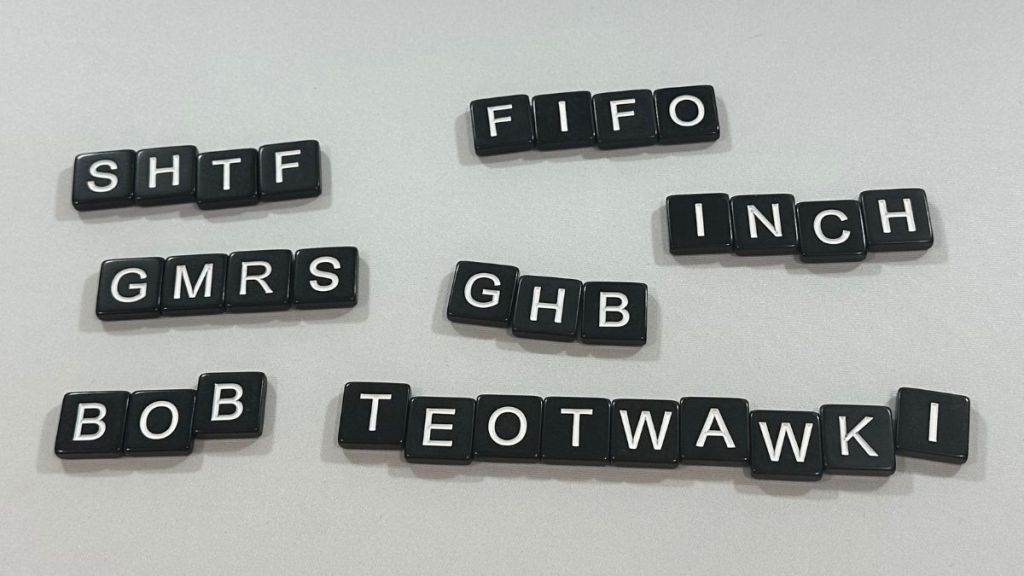 99 Survival Acronyms and Terms Preppers Use | TruePrepper