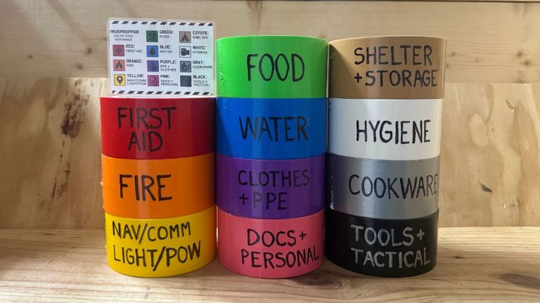 Prepper Color Coding | How To Get Organized | TruePrepper