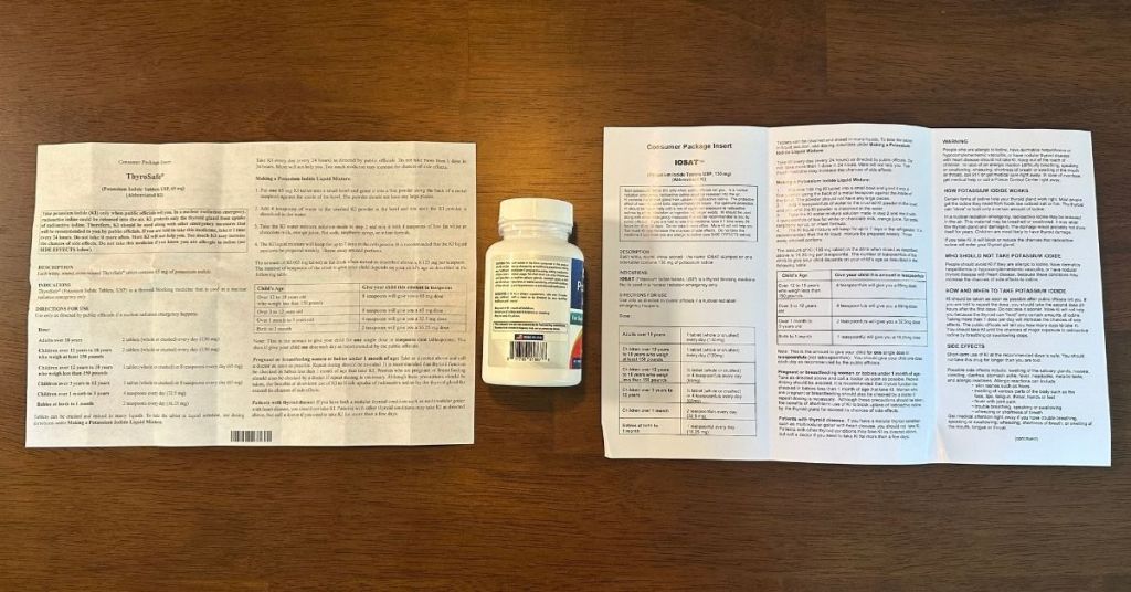 Best Iodine Tablets for Radiation Emergencies | TruePrepper